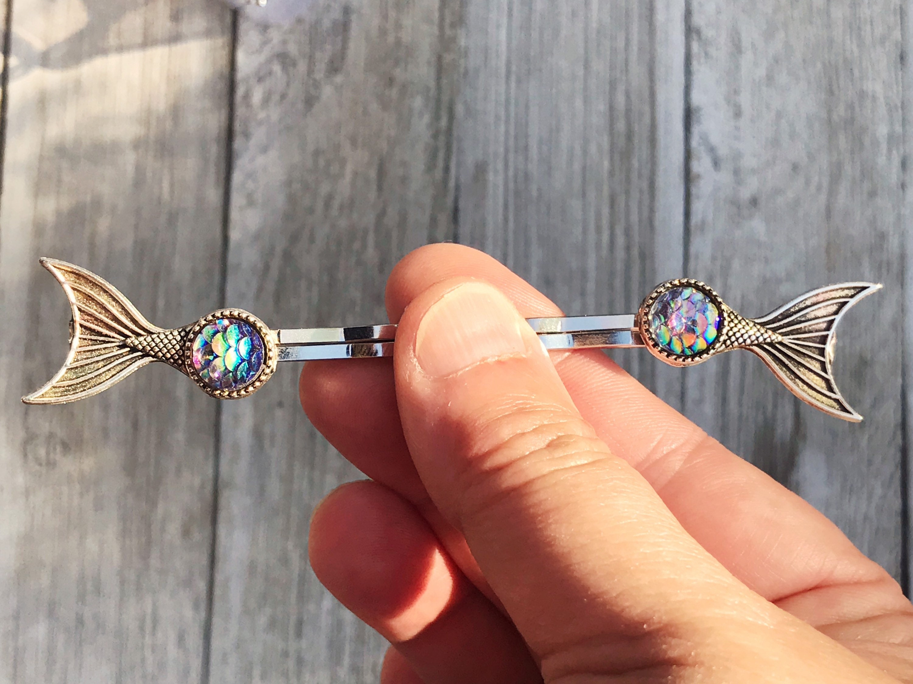 Mermaid Hair Pins Beach Hair Pins Mermaid Bobby Pins Sea | Etsy