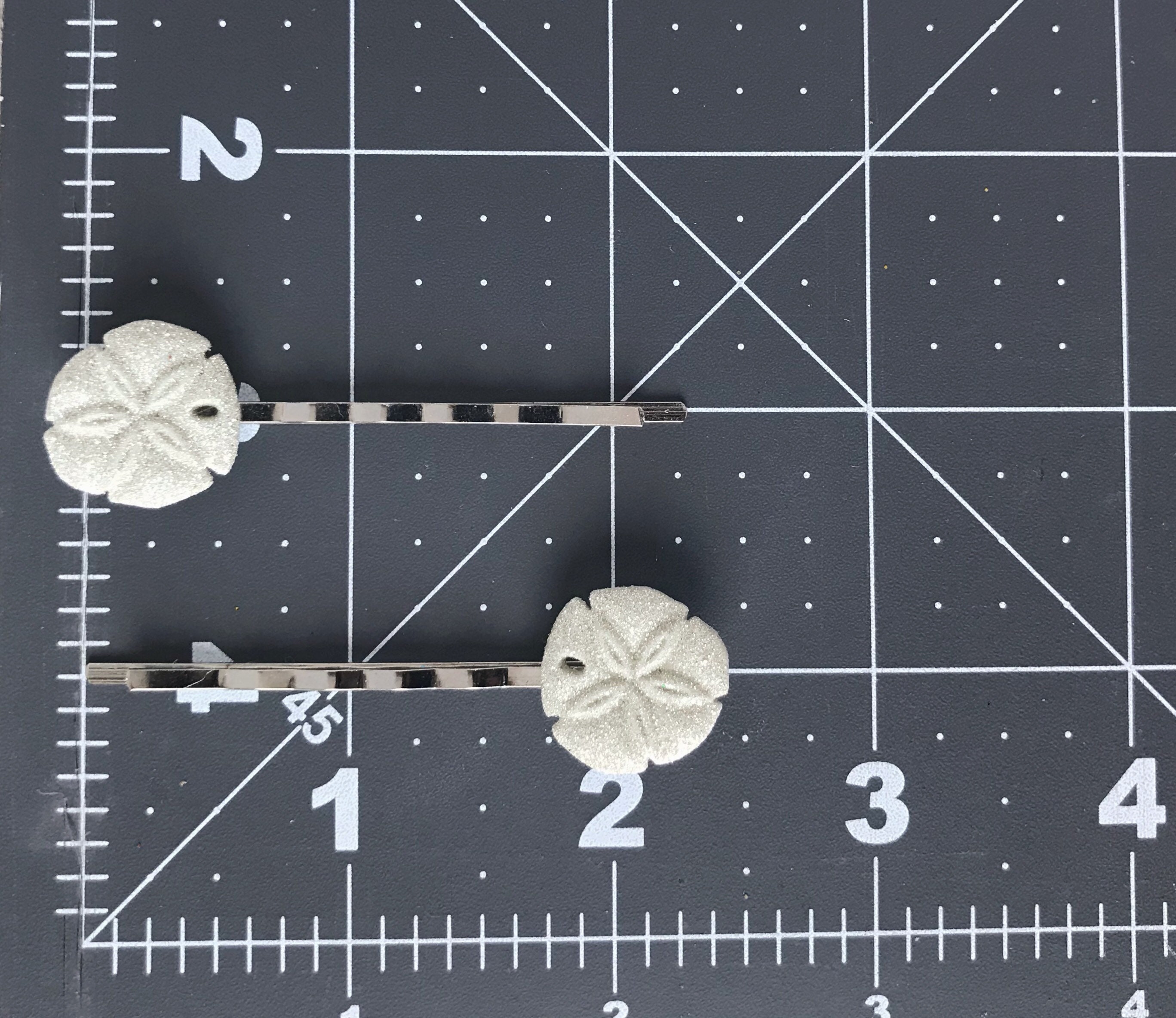 Sand Dollar Hair Pins Beach Hair Pins Summer Hair Pins Sea - Etsy