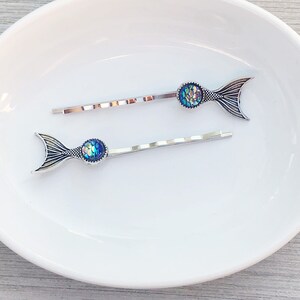 Mermaid Hair Pins, Beach Hair Pins, Mermaid Bobby Pins, Sea Shell Bobby ...