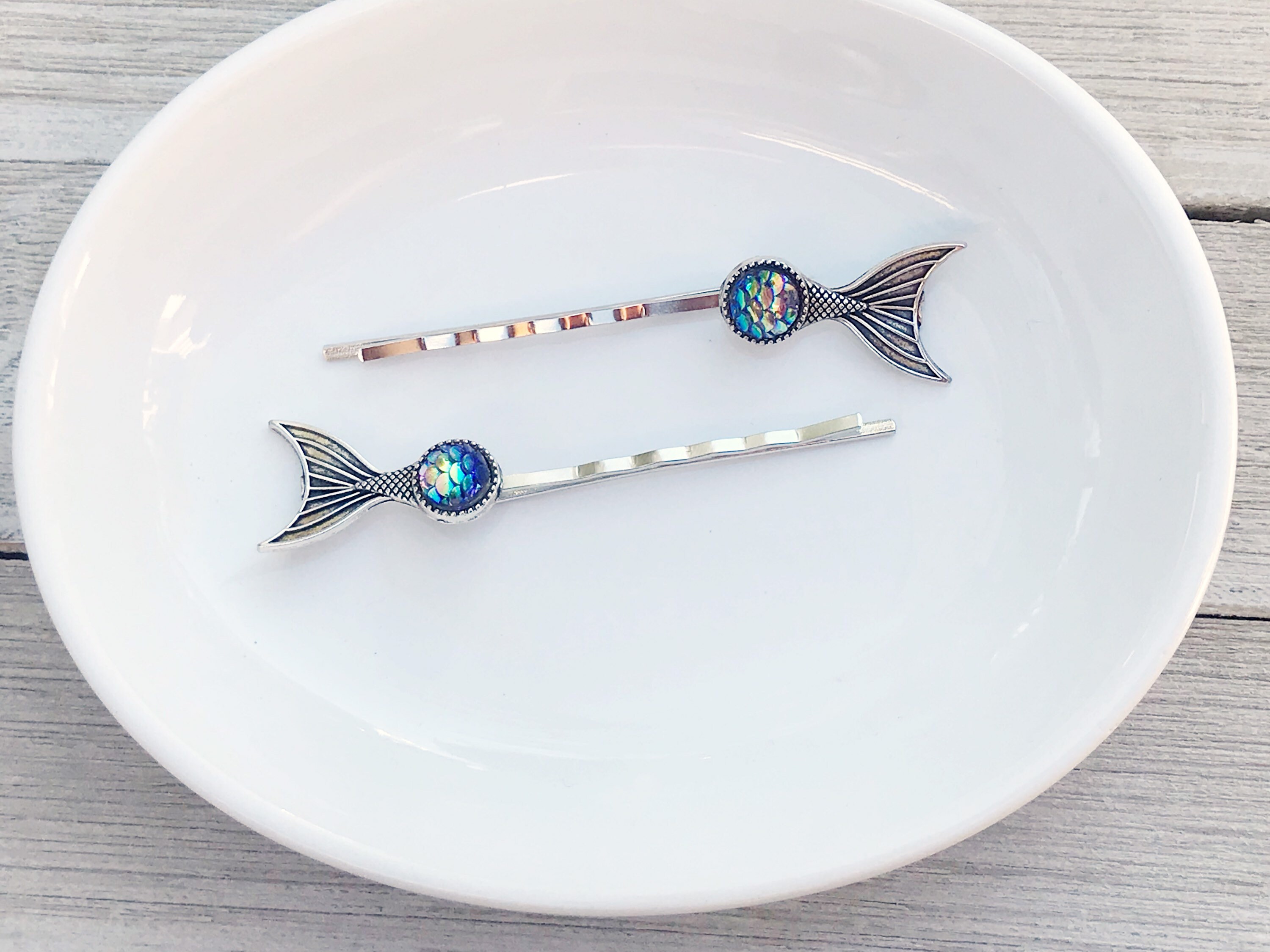 Mermaid Hair Pins Beach Hair Pins Mermaid Bobby Pins Sea | Etsy