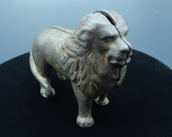 Cast Iron Coin Bank - Etsy