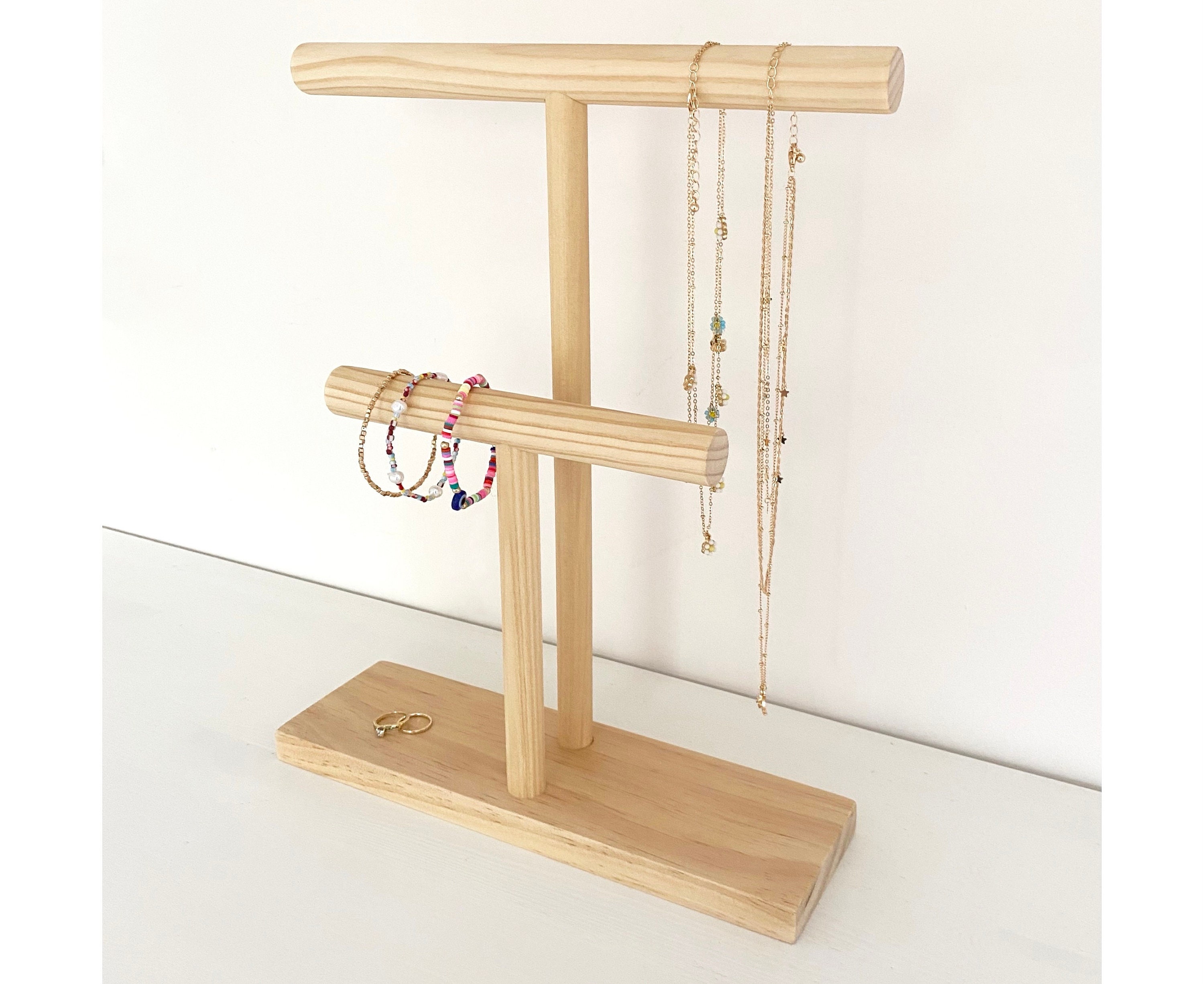 Jewellery Stand Wood Necklace Stand Timber Bracelet Stand - Etsy Australia