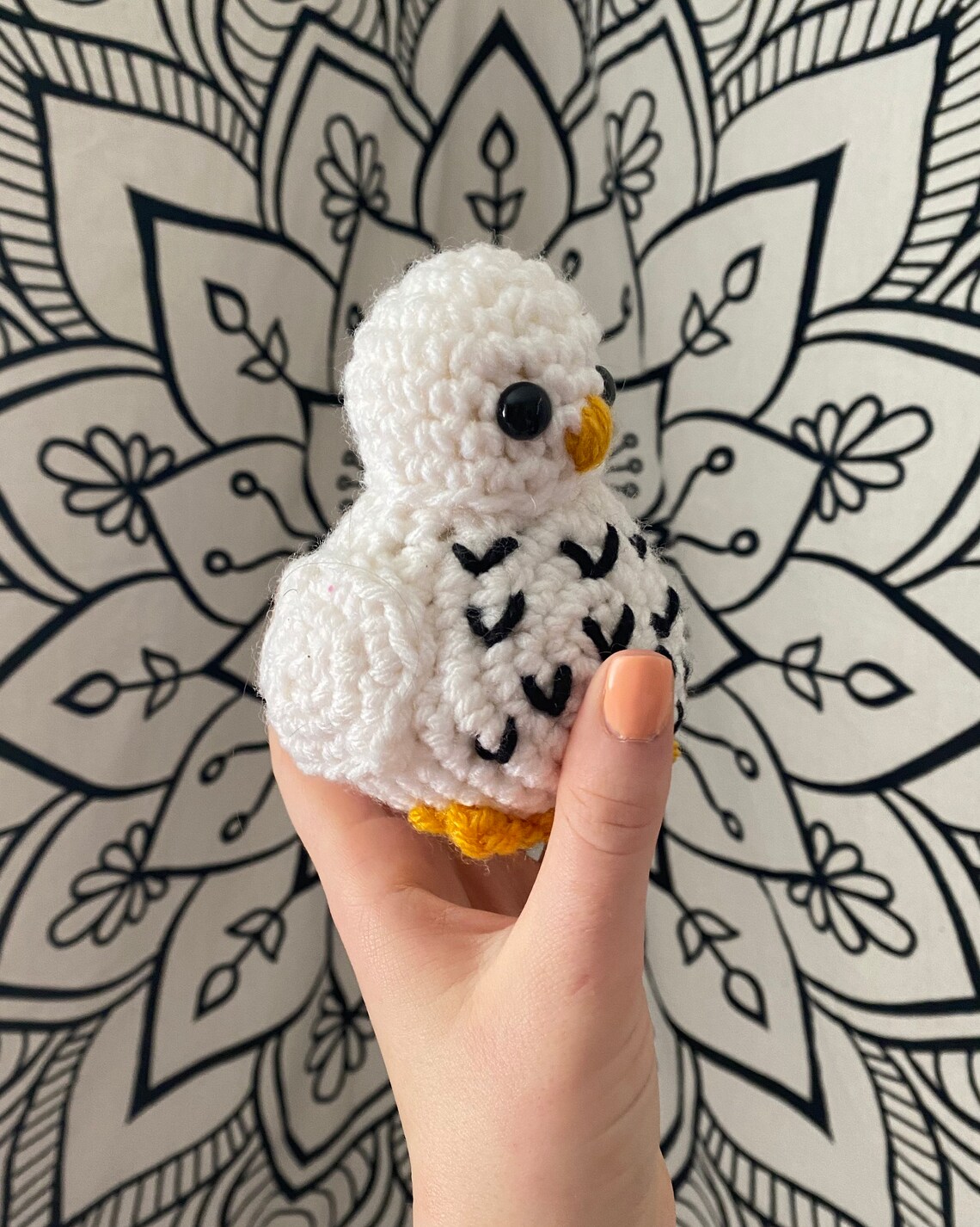 Crocheted Snow Owl Handmade Hedwig Owl - Etsy