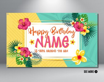 Hawaiian birthday | Etsy