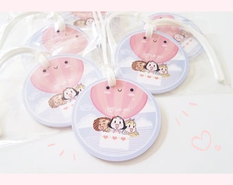 Cute luggage tags | Etsy