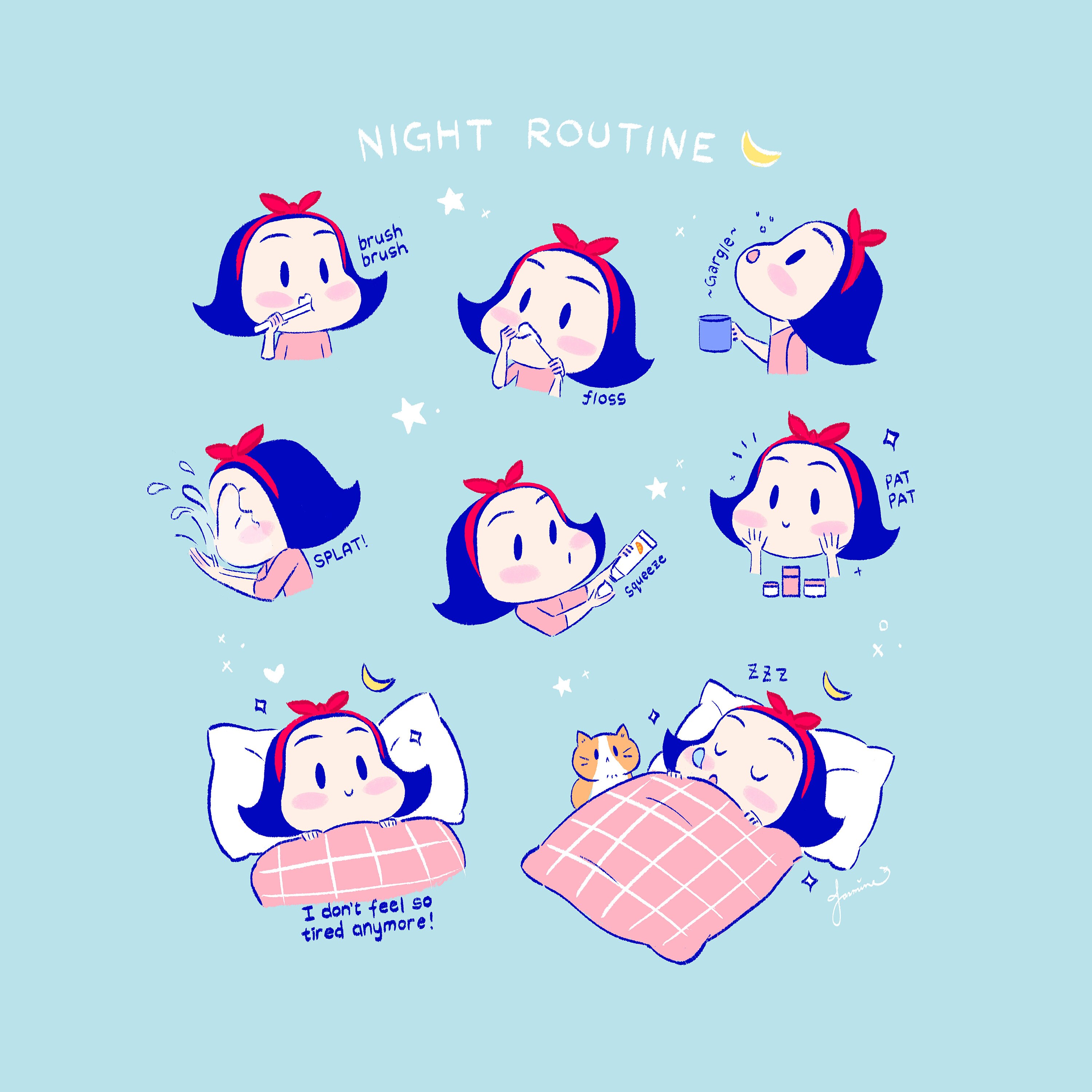 Coco Night Routine Planner Sticker Sheet | Etsy