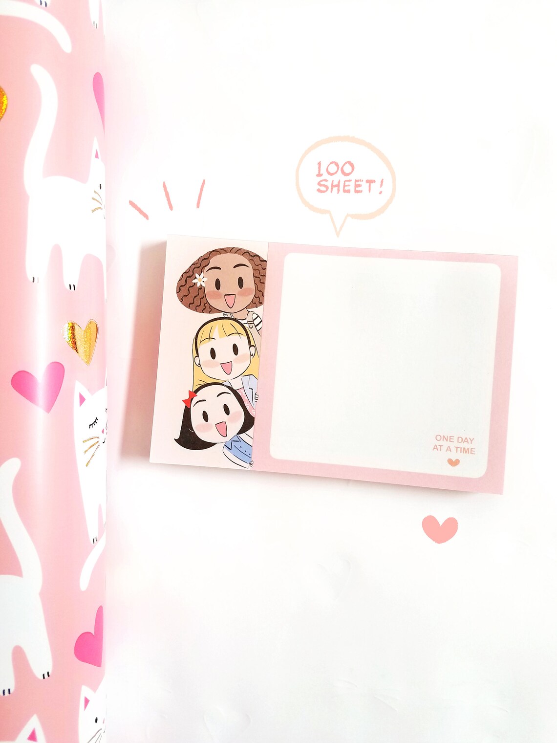 Loveleemine Friends Note Pad 100 Sheet | Etsy