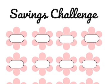 Change Challenge / Savings Challenge / Printable - Etsy