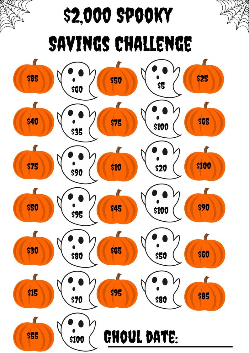 Spooky Savings Challenge - Etsy