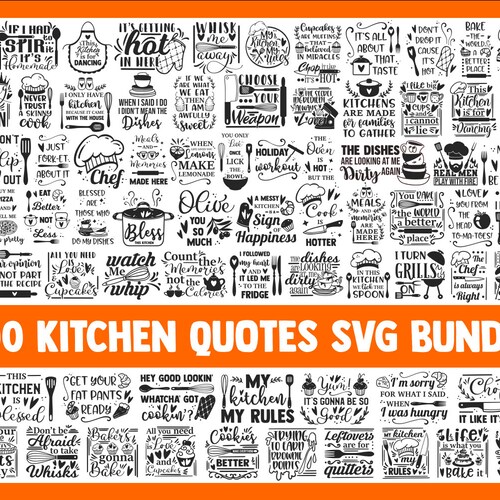 Funny Kitchen Pot Holder Puns SVG Bundle Kitchen Svg Kitchen - Etsy