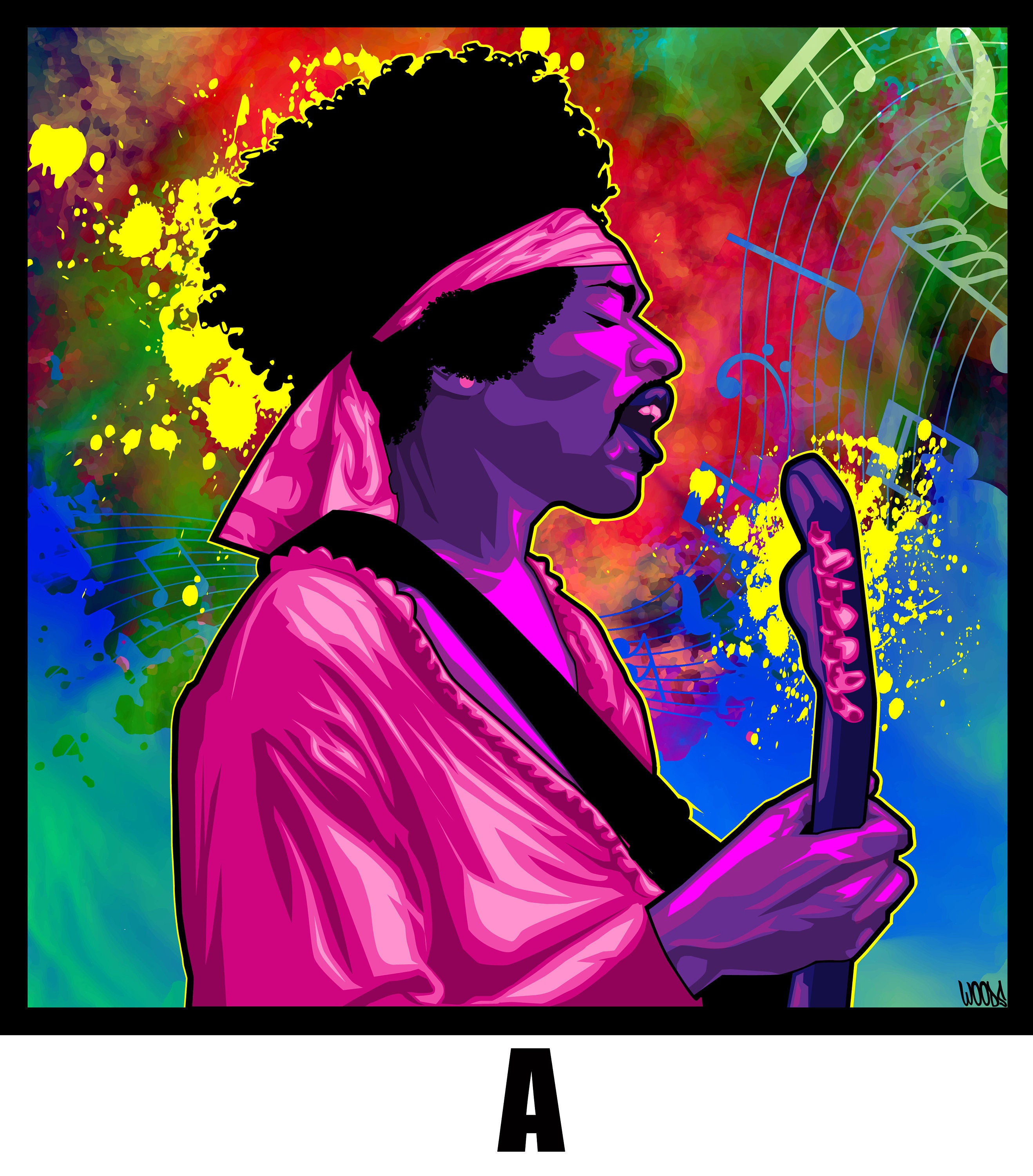 Jimi's Psychedelic Funk - Etsy