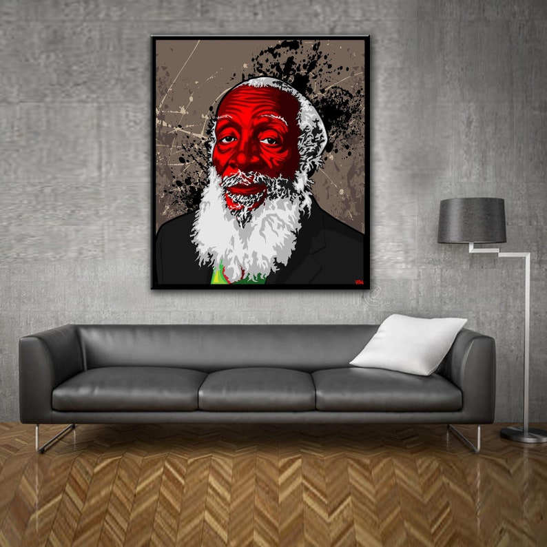 Dick Gregory limited Edition - Etsy