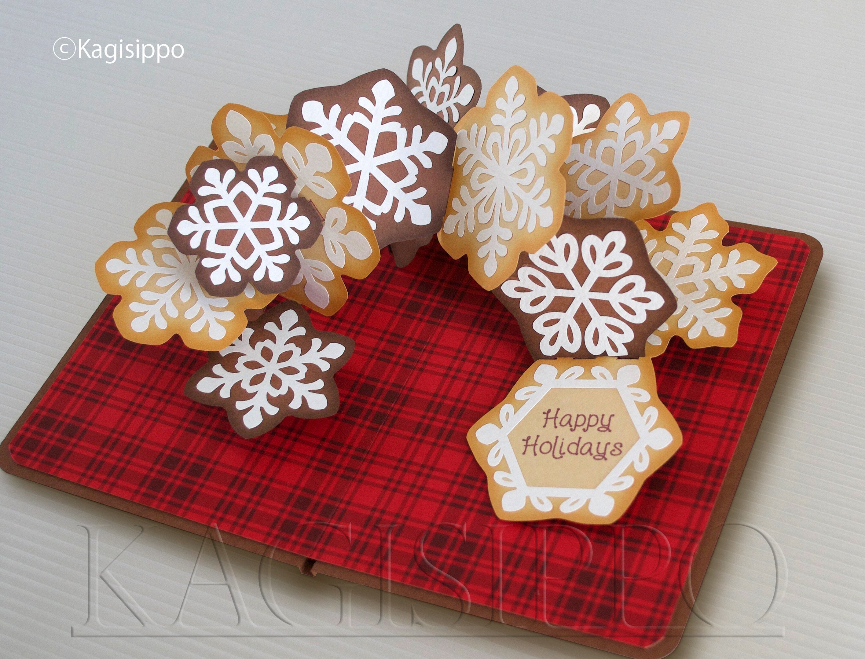 TEMPLATE_ pdf_digital Download File_gingerbread Snowflakes | Etsy