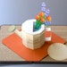 Pattern__pop-up Card__[watering Can Flowers] (pdf_digital Download File ...