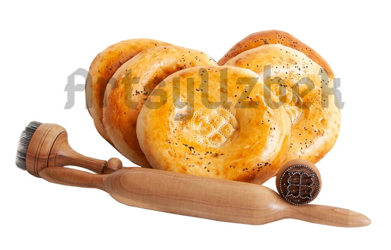 Chekich Uzbek bread stamps for sale 2.75'' / | Etsy