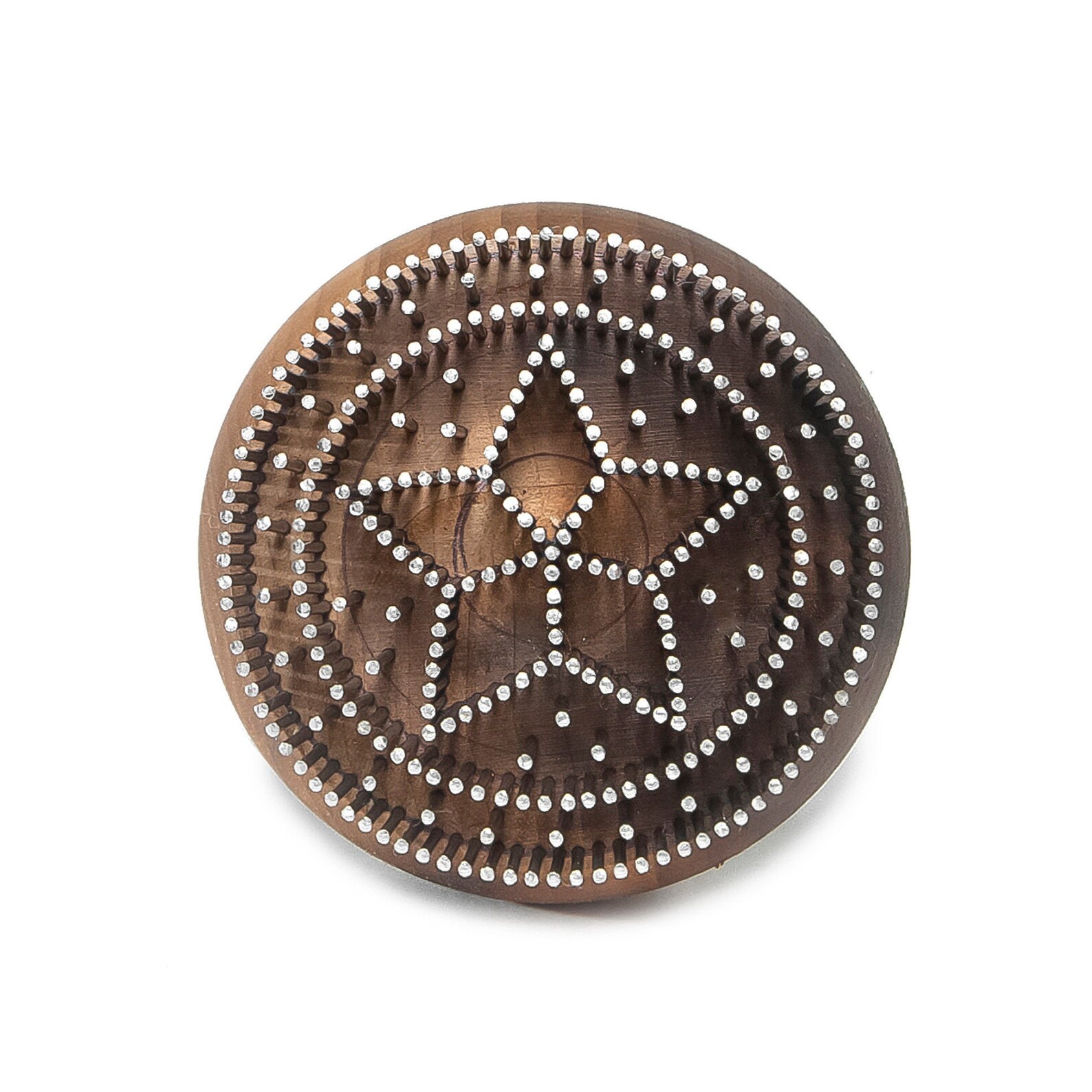 Chekich Uzbek Bread Stamp 2.36'' Across Handmade | Etsy