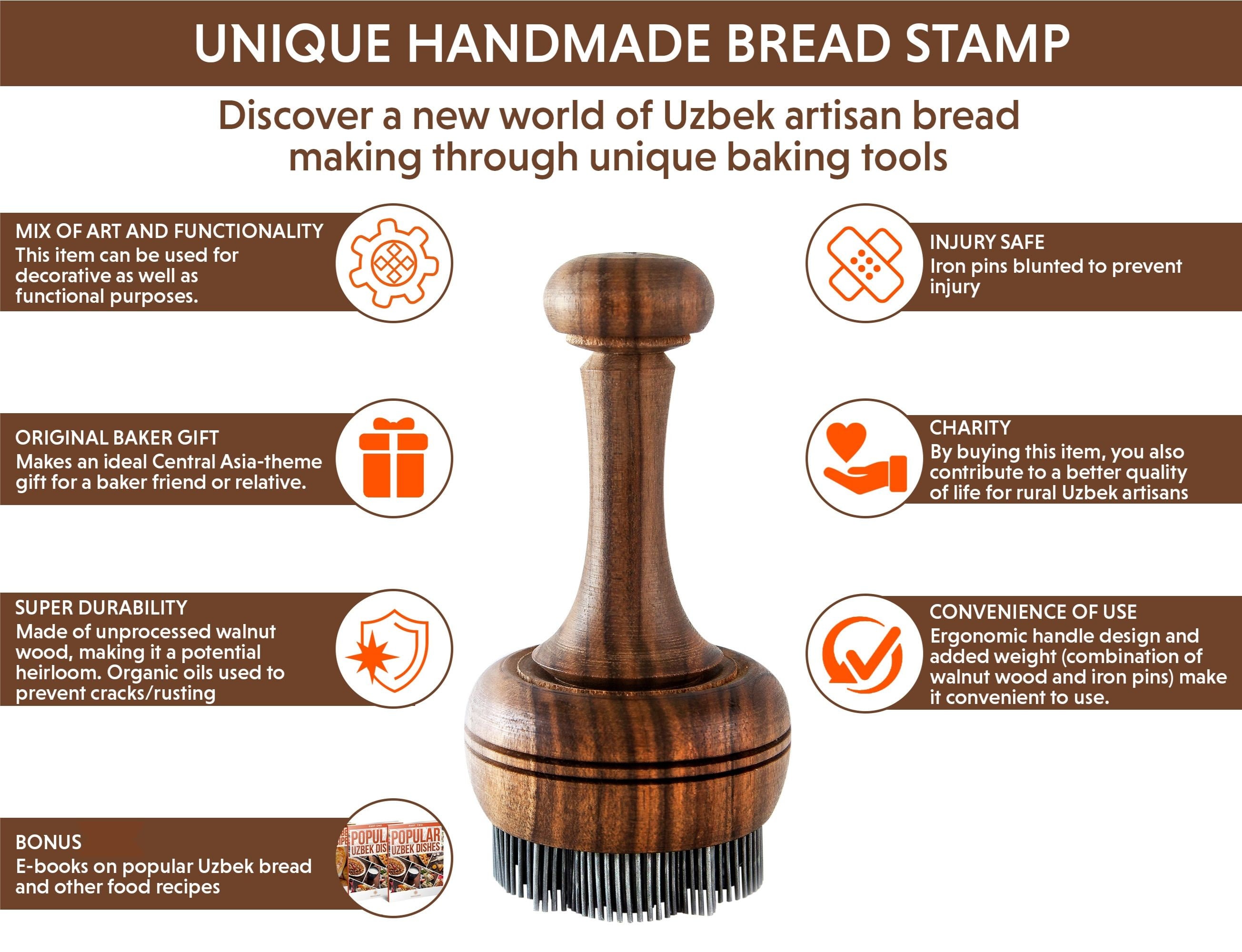 Wooden Stamp Bread Making Bread Stamps for Sale - Etsy