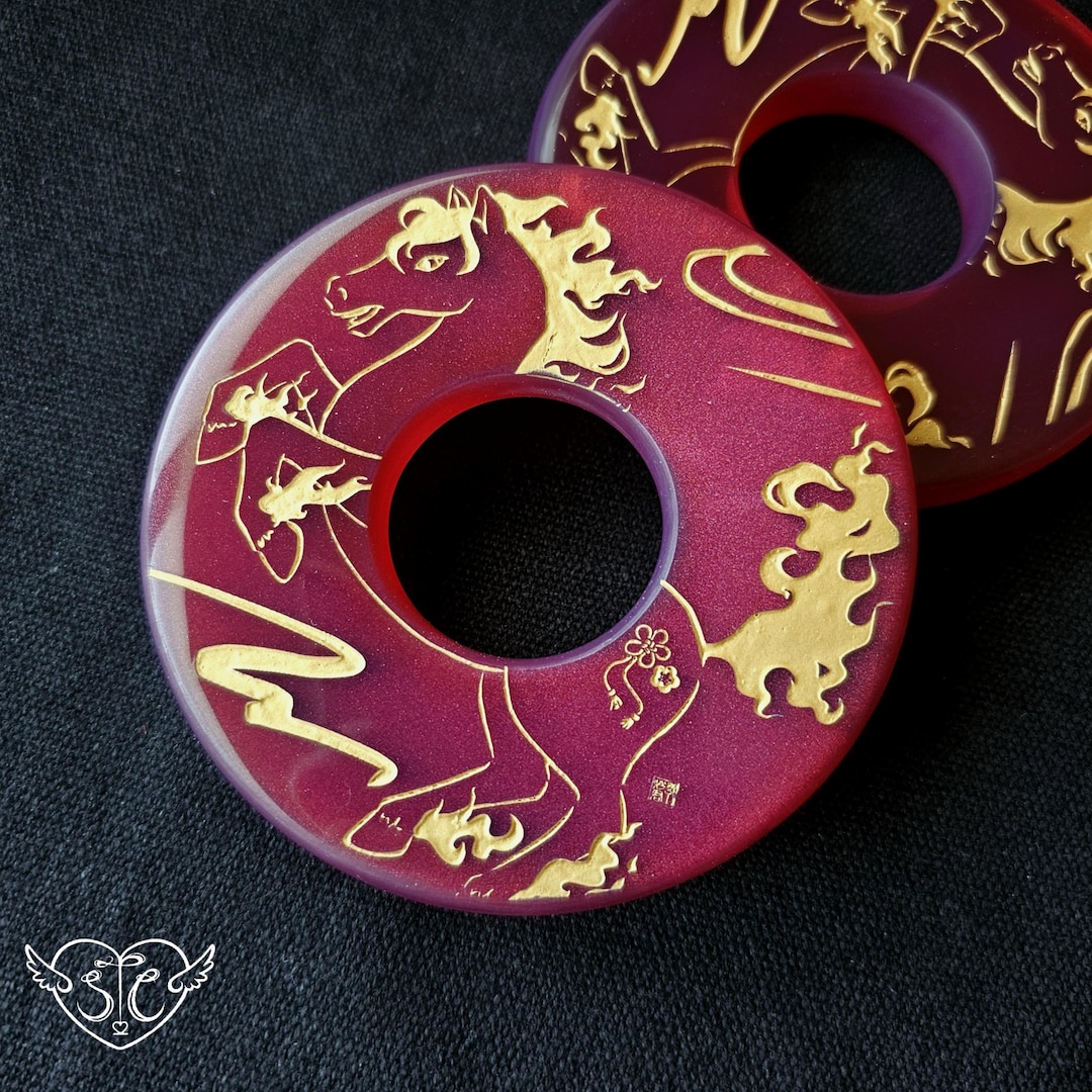 Limited Release Kendo Shinai Resin Tsuba - Year of the Fire Horse - Etsy