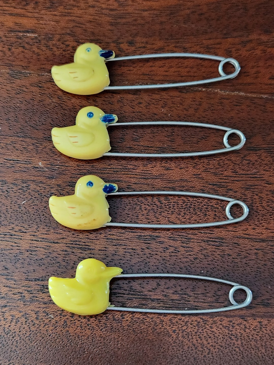 Vintage Yellow Duck Diaper Pins - Etsy