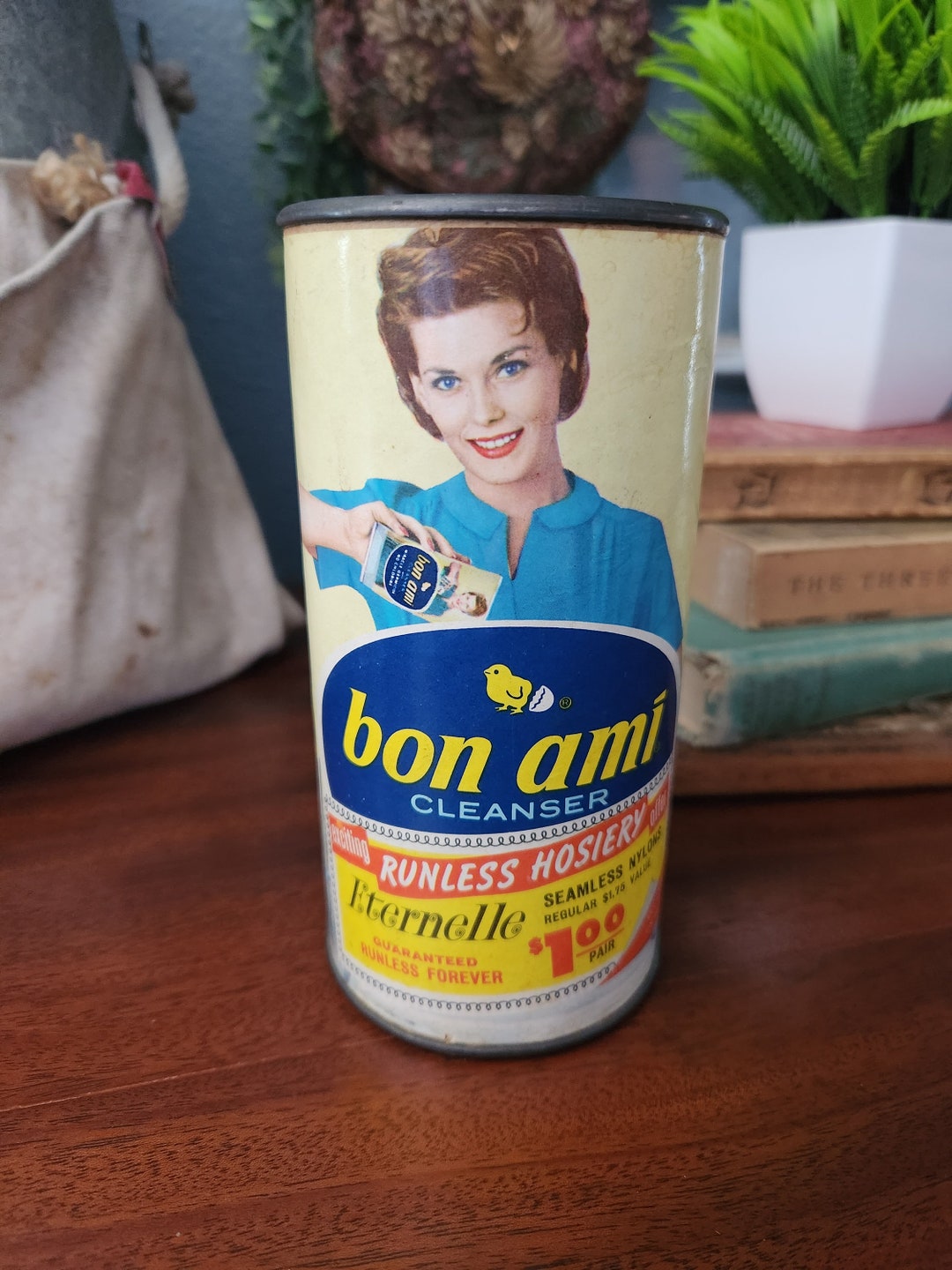 MCM Bon Ami Cleanser Can, Vintage Kitchen - Etsy