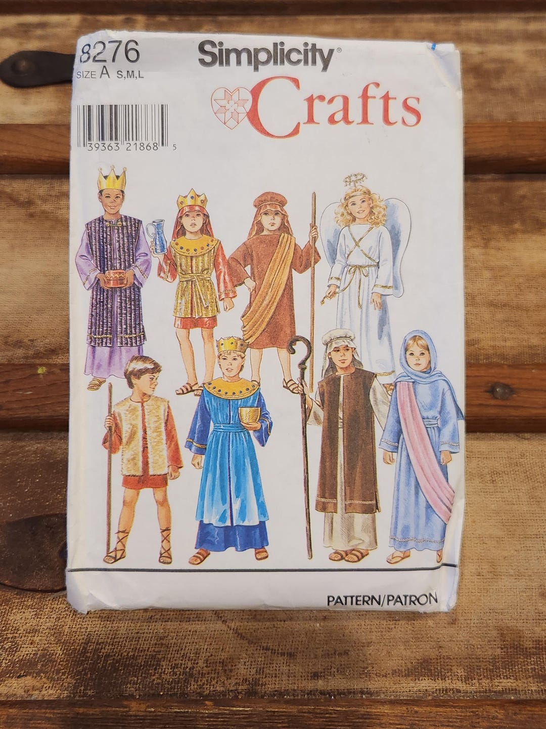 Simplicity 8276 Sewing Pattern, Childrens Religious Costume - Etsy