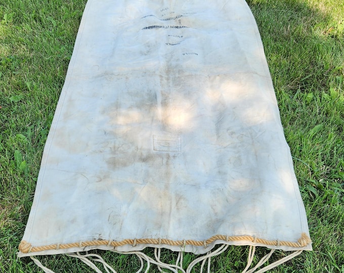Vintage Ww2 Heavy Duty Canvas Navy Ship Hammock With Ropes - Etsy