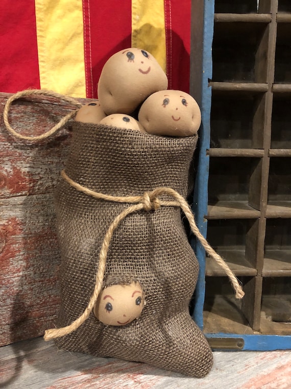 Sack Of Potatoes Smiling