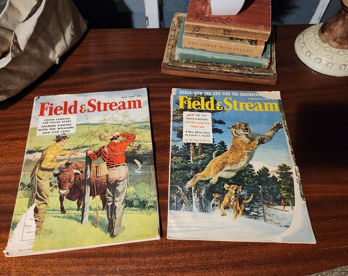 Vintage Field and Stream Magazines - Etsy