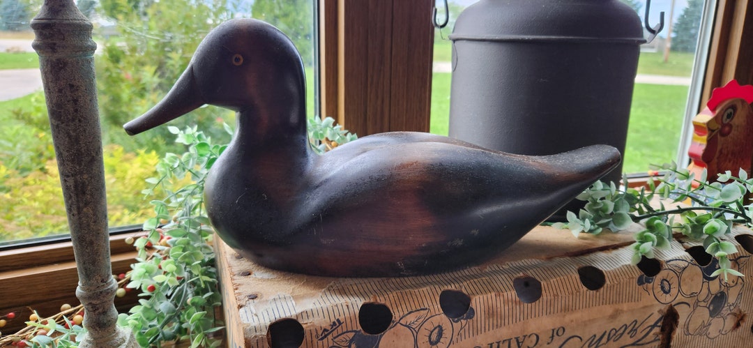 Wood Duck Decoy, Folk Art, Home Decor - Etsy