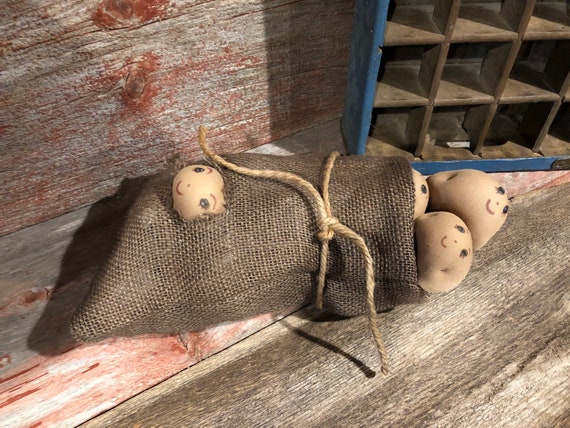 Sack Of Potatoes Smiling