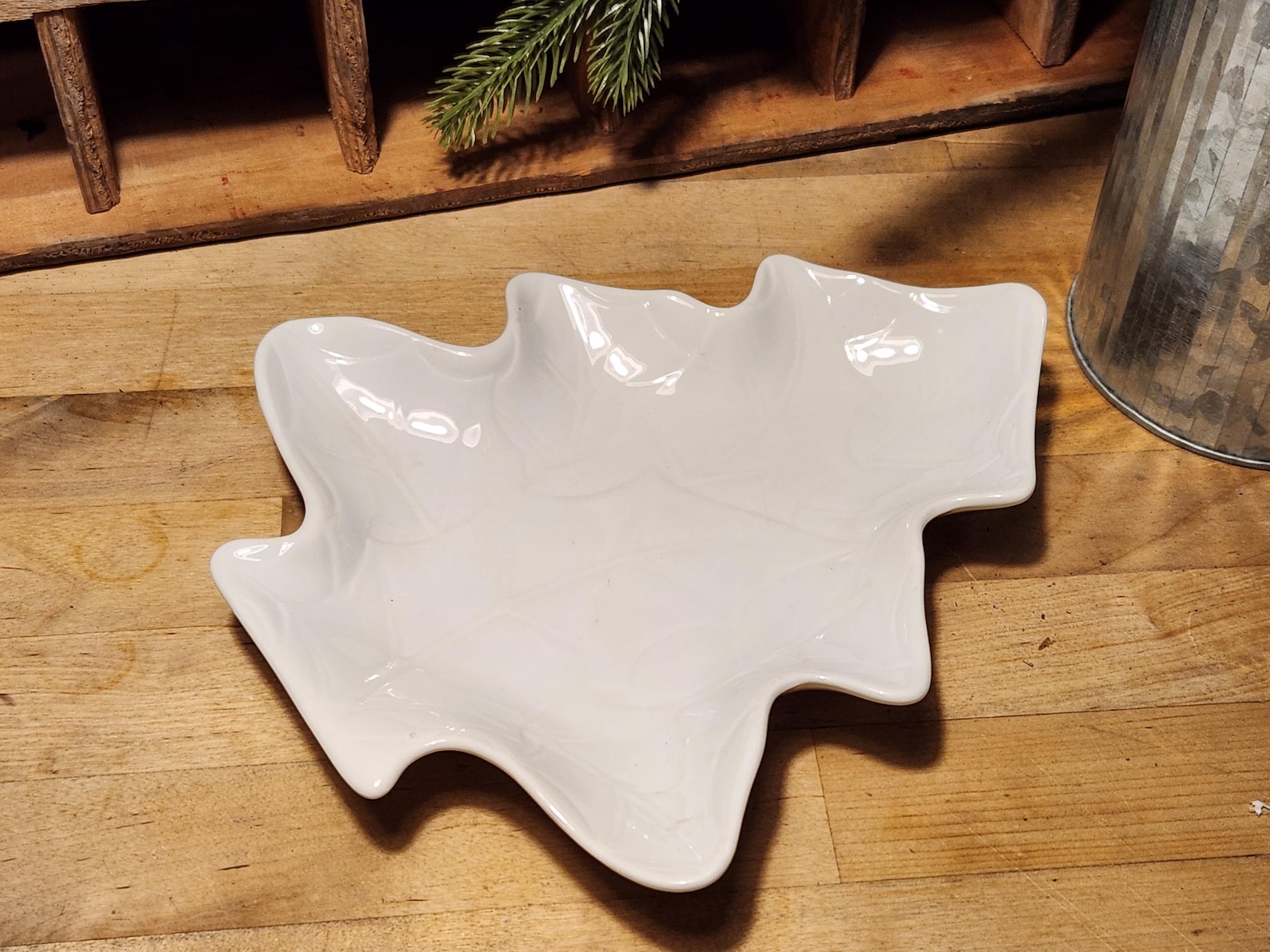 Vintage Ceramic Candy Dish, Christmas Decor - Etsy