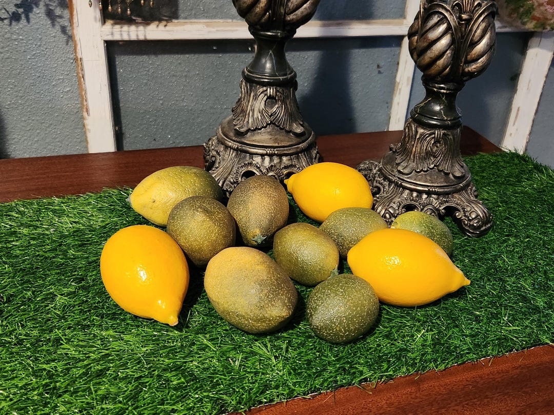 Fake Limes and Lemons, Home Decor - Etsy