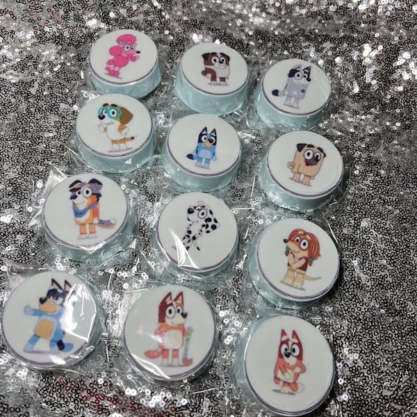 Bluey Oreo Toppers - Etsy