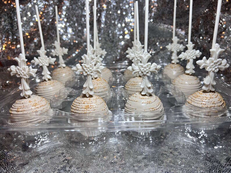 Baptism Communion or Confirmation Cake Pops - Etsy