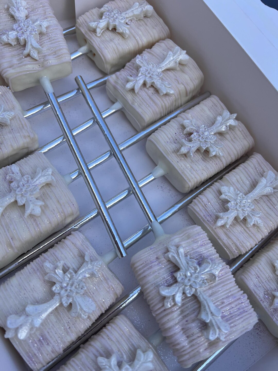 Communion, Baptism, Confirmation Chocolate Covered Rice Krispy Treats ...