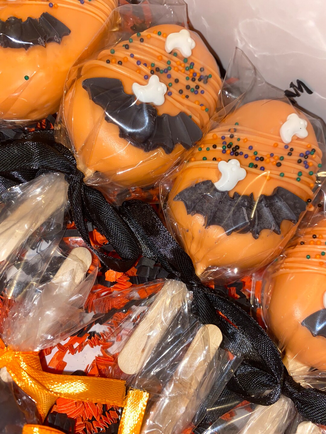 Halloween Bats Cake Pops - Etsy