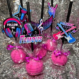 TIK TOK Inspired Theme Chocolate Covered Cake Pops - Etsy