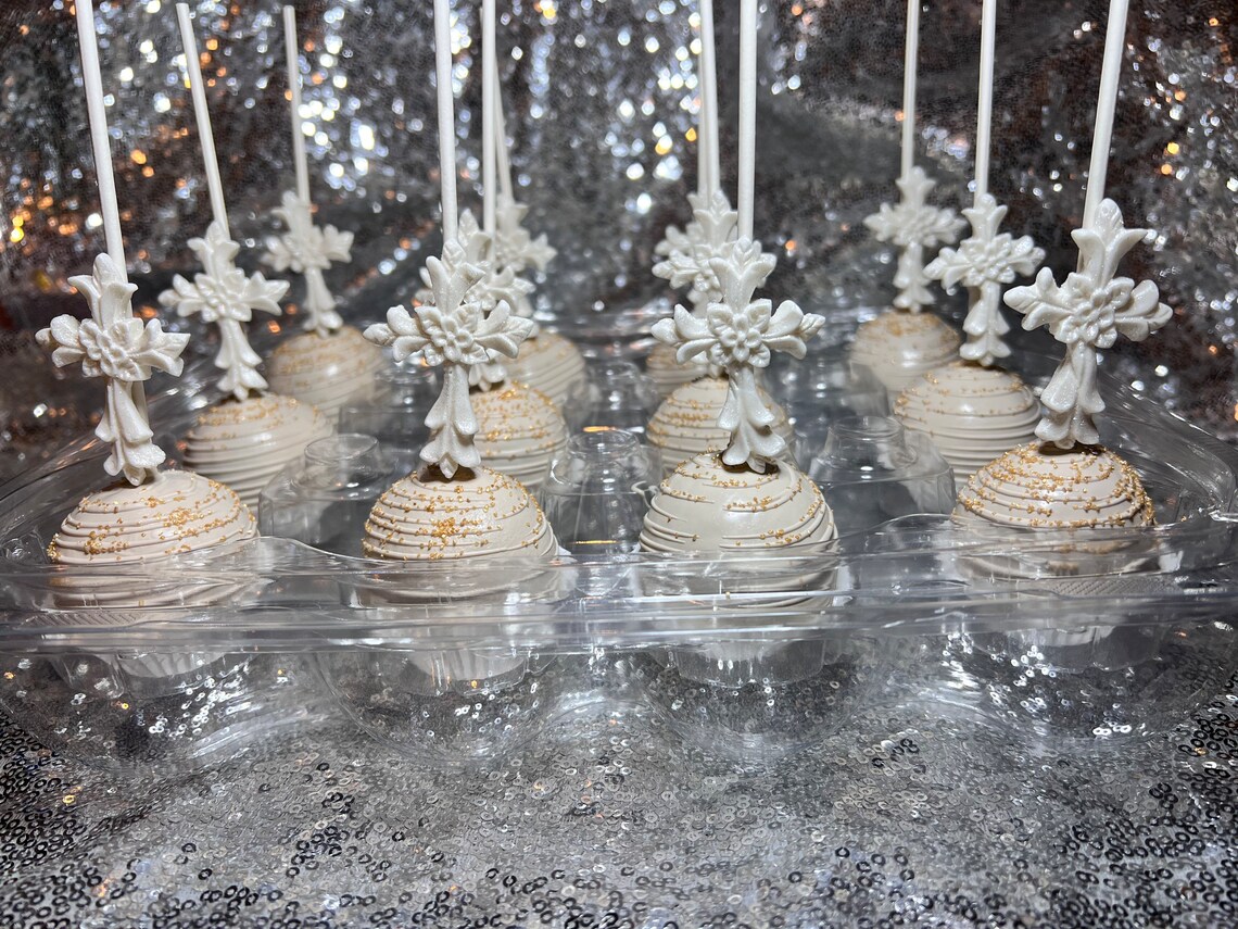 Baptism Communion or Confirmation Cake Pops - Etsy