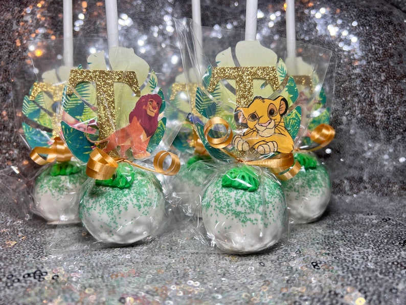 Replica Lion King Theme Cake Pops - Etsy