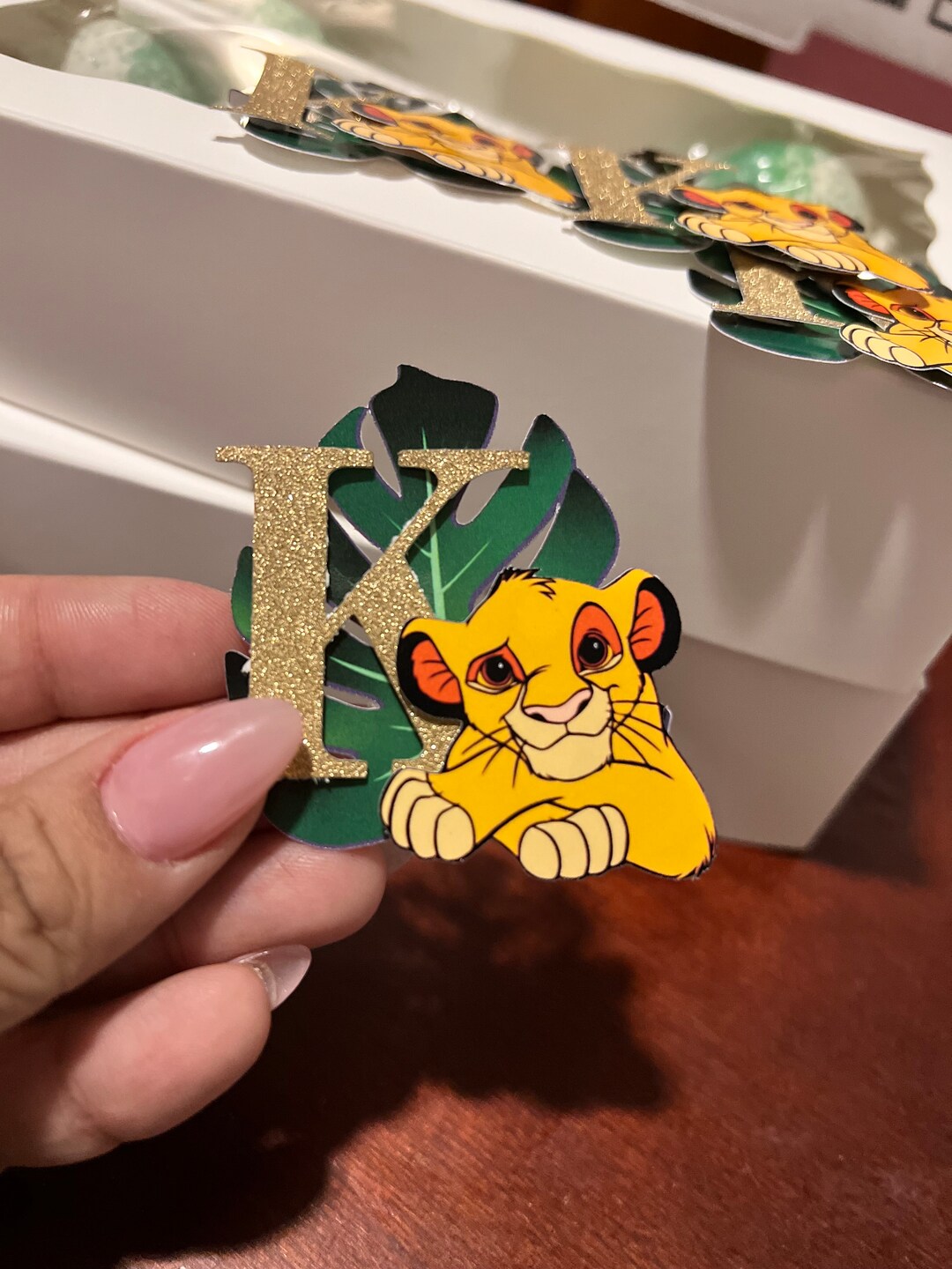 Lion King Cupcake Topper/cake Pop Topper - Etsy