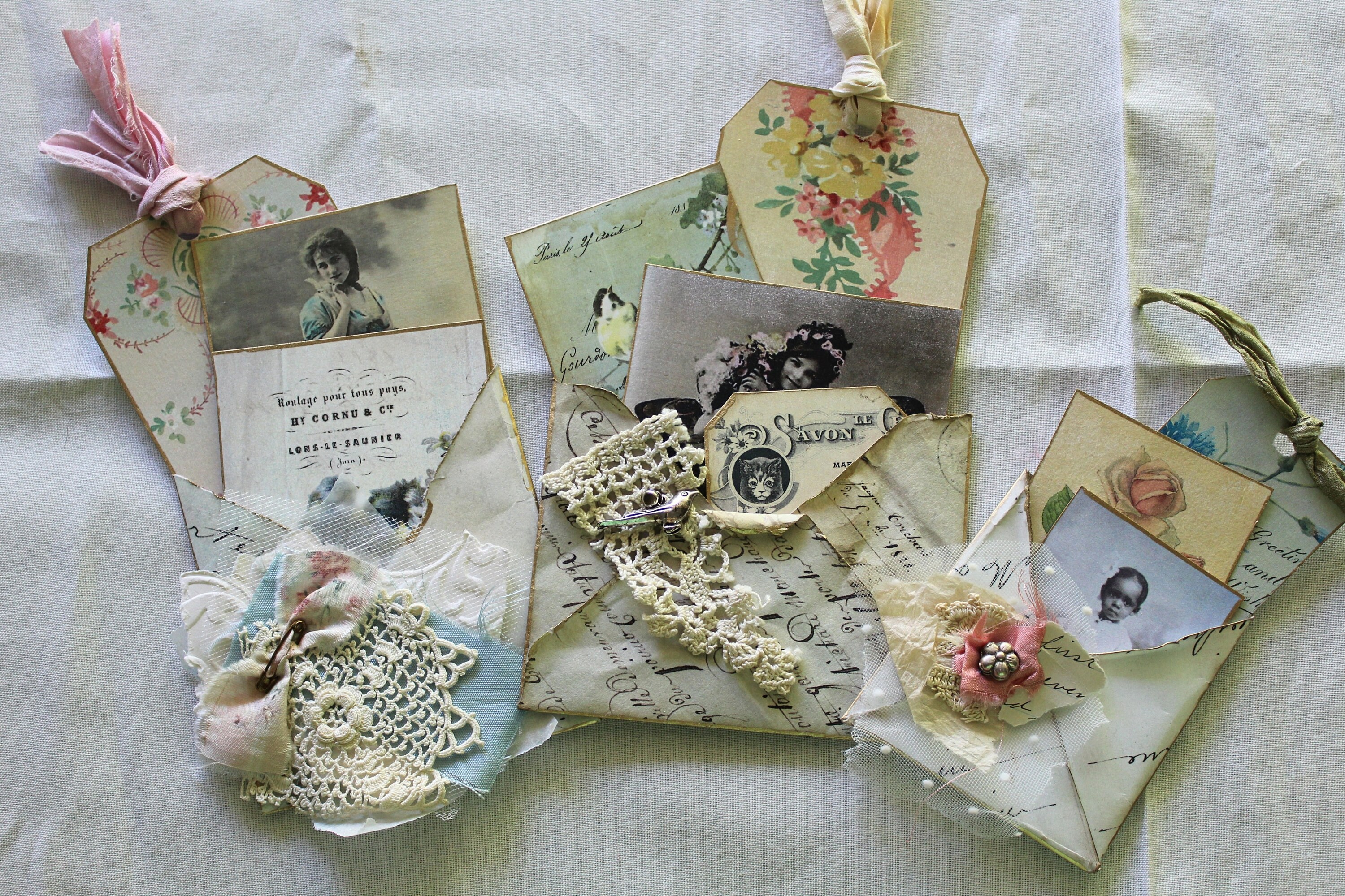 Junk Journal Inserts, Journal Cards, Journal Envelopes, Journal ...