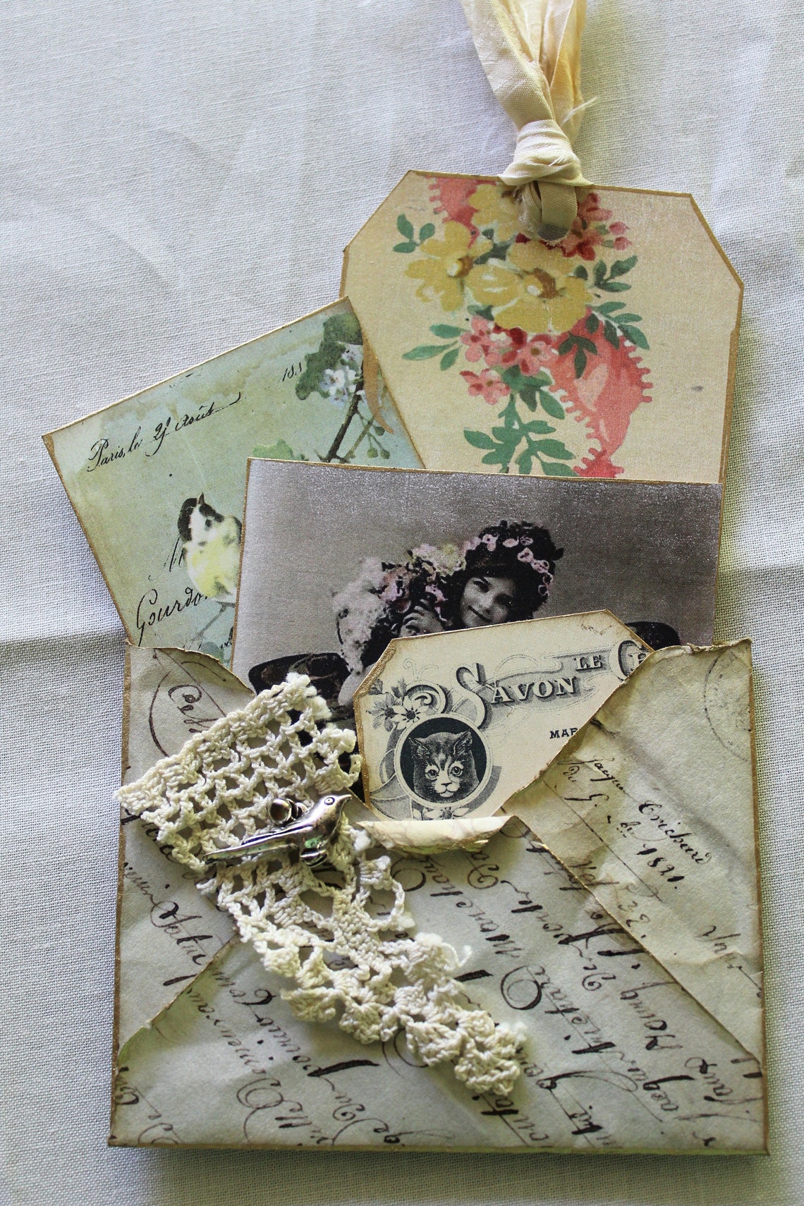 Junk Journal Inserts, Journal Cards, Journal Envelopes, Journal ...