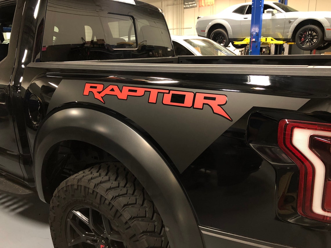 2nd Gen Ford RAPTOR Fender/bedside 3M Decal Kit - Etsy