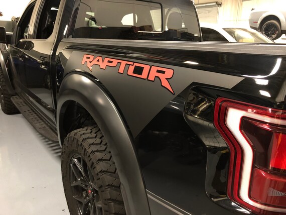 2nd Gen Ford RAPTOR Fender/bedside 3M Decal Kit - Etsy