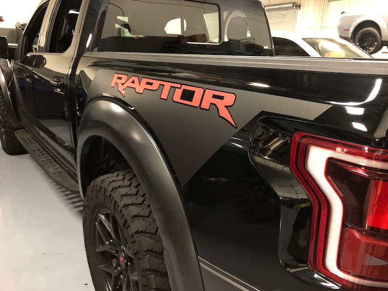 2nd Gen Ford RAPTOR Fender/bedside 3M Decal Kit - Etsy