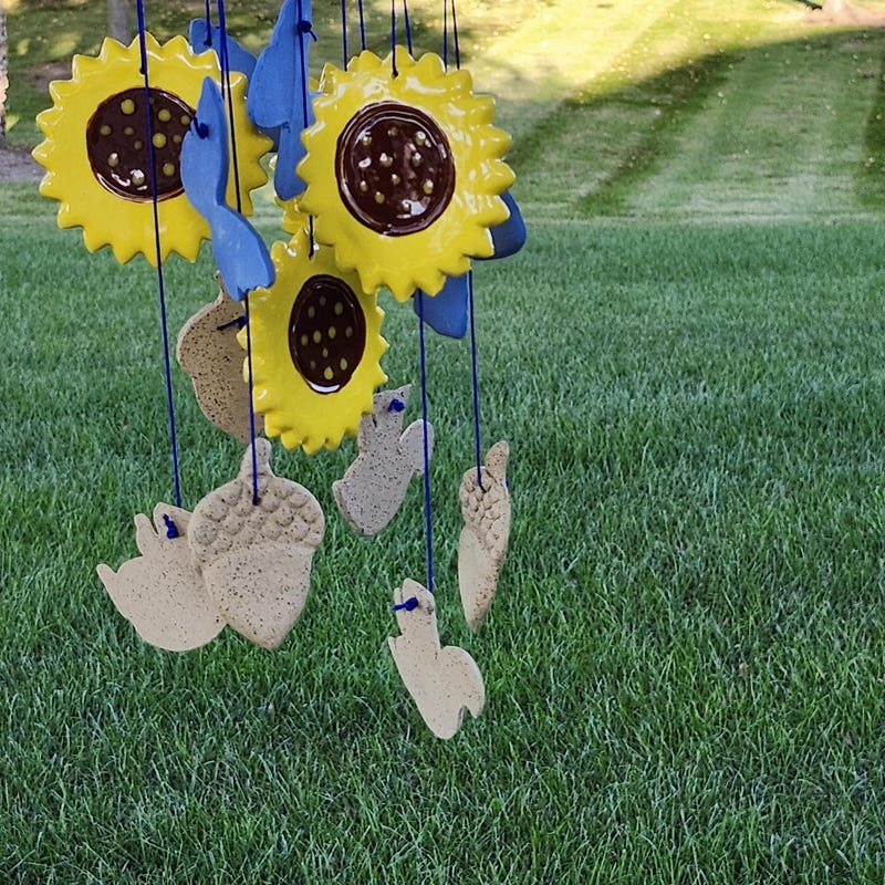 Ceramic Wind Chime - Etsy