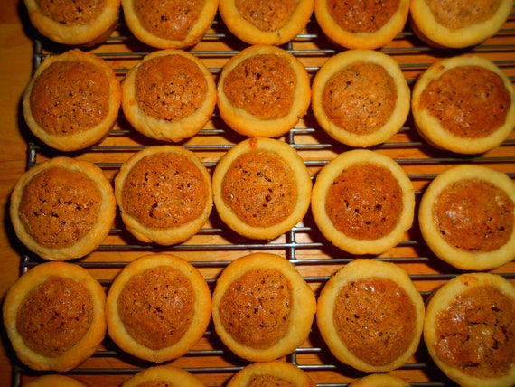 Walnut Tassies 2 Dozen Homemade Tart Homemade Pastries | Etsy