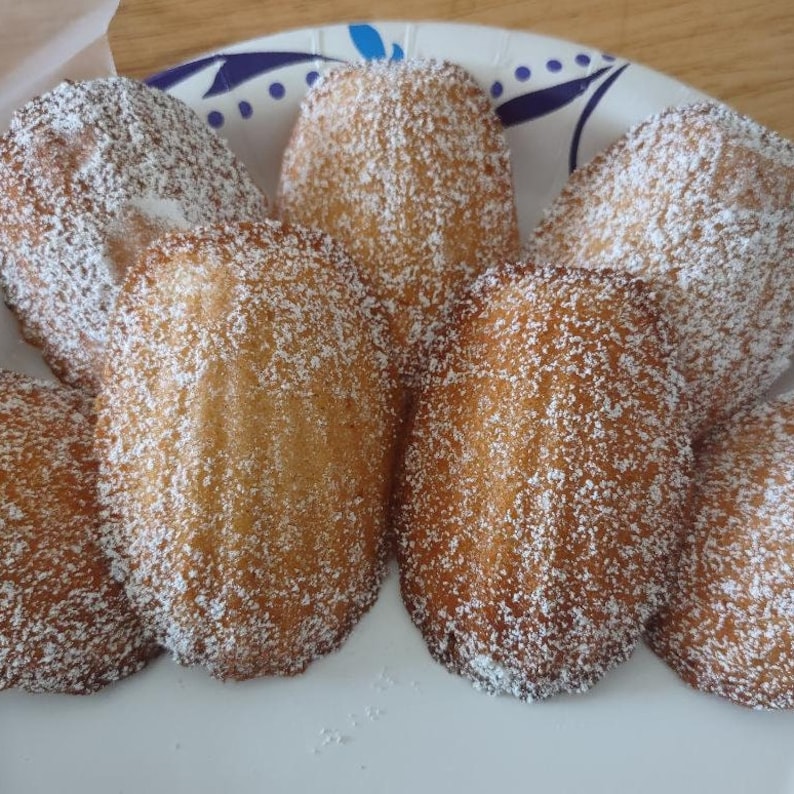 Madeleines, Lemony French Madeleines, 2 Dozen Baked Goods, Homemade ...