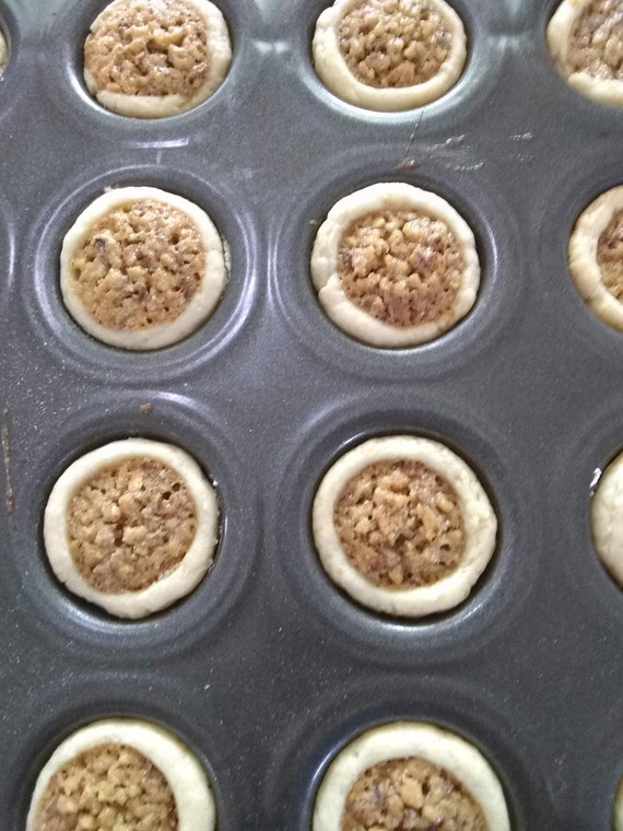 Walnut Tassies 2 Dozen Homemade Tart Homemade Pastries - Etsy