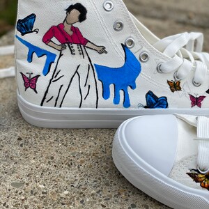 Custom Painted Converse High Tops - Etsy